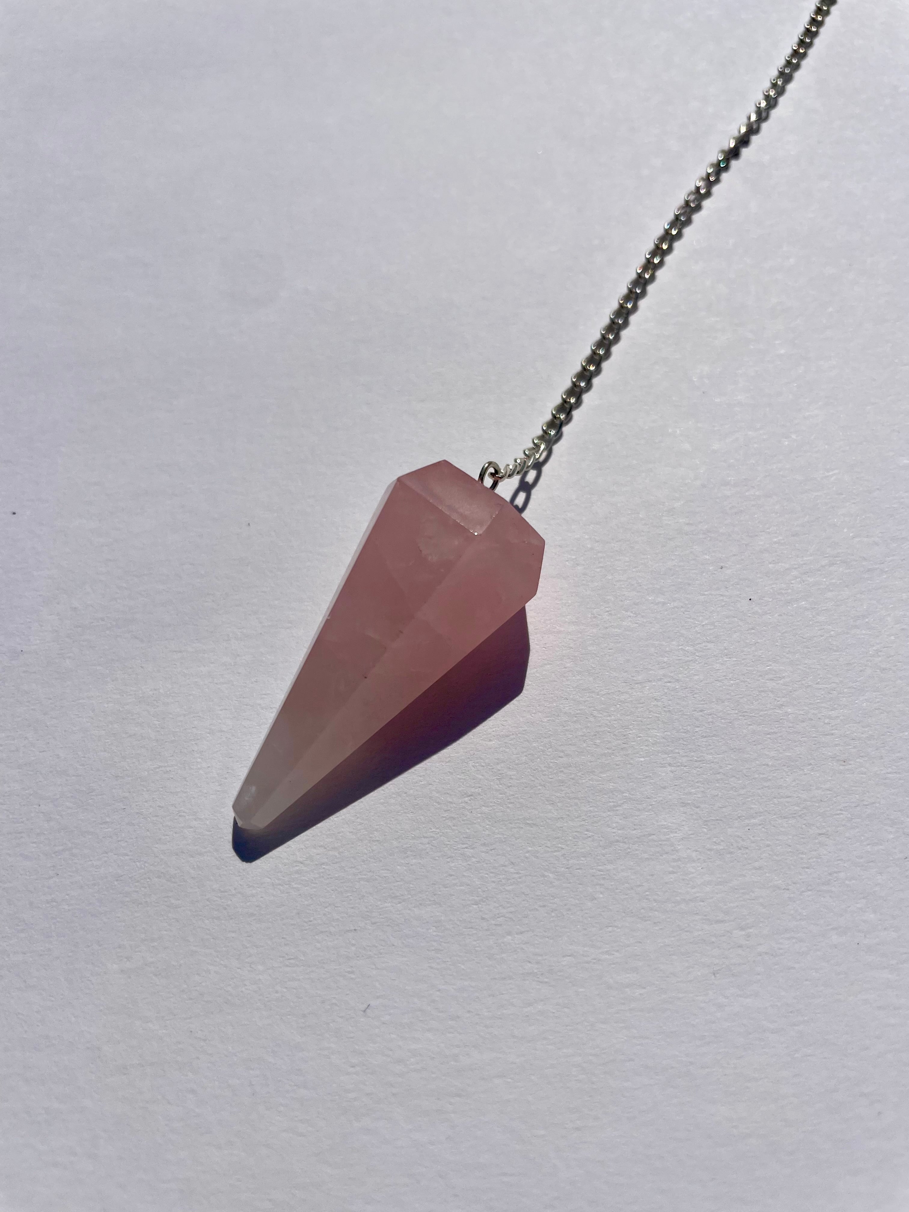 Rose Quartz Pendulum – My Metaphysical Maven
