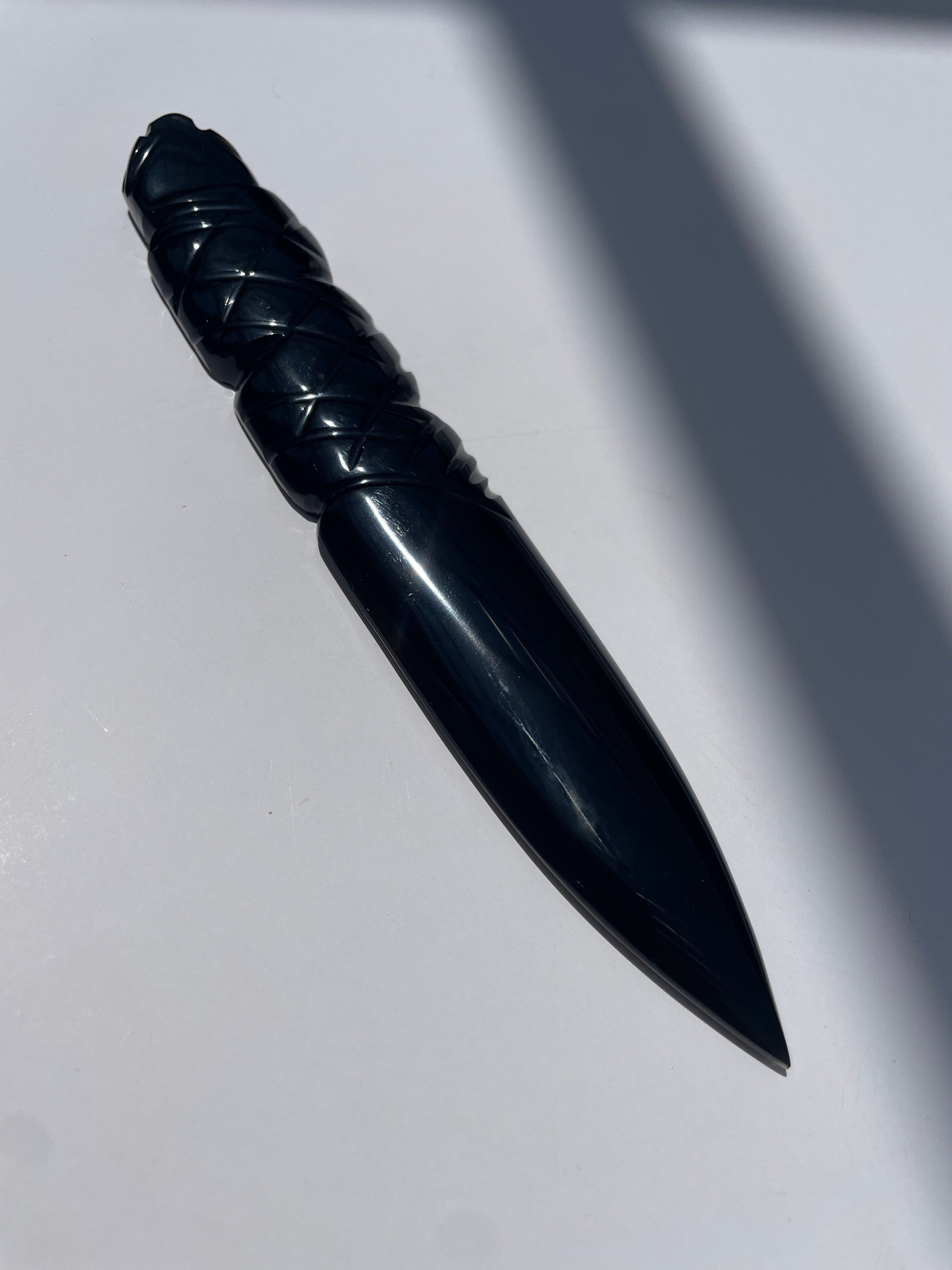Obsidian Cord Cutting Dagger – My Metaphysical Maven